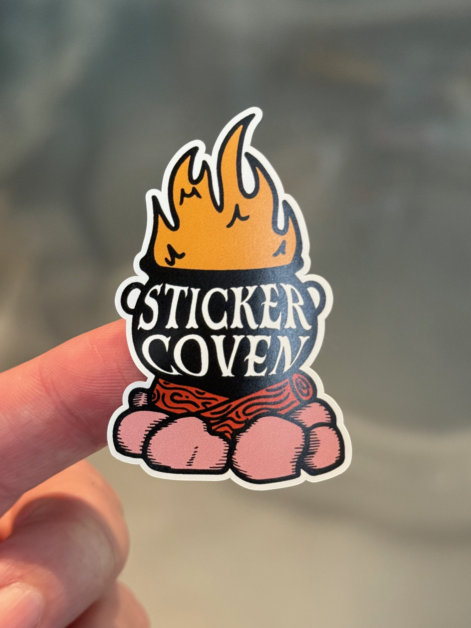 Economy Die Cut Stickers – Sticker Coven